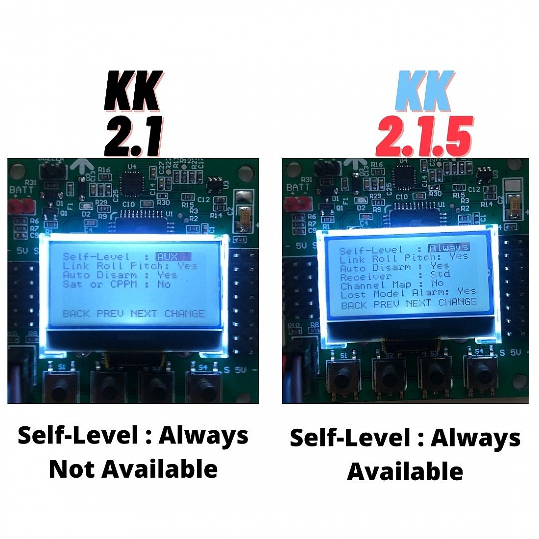KK2.1.5 LCD Flight Controll Board for FPV Racing Drone KK Flight ...