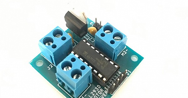 L293D Motor Driver / Stepper Motor Driver Module for ARDUINO and DIY ...
