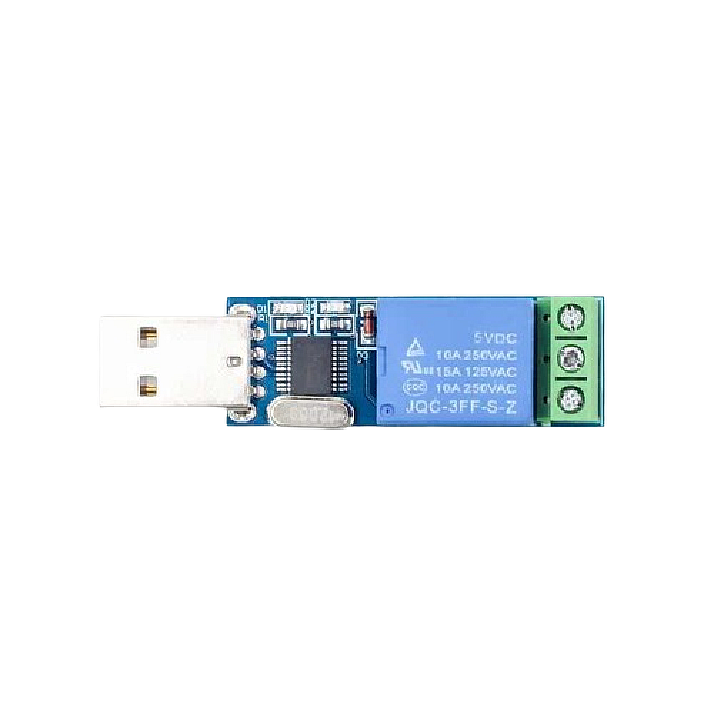 LCUS-1PLC USB Serial Control Relay Module | 1 Channel