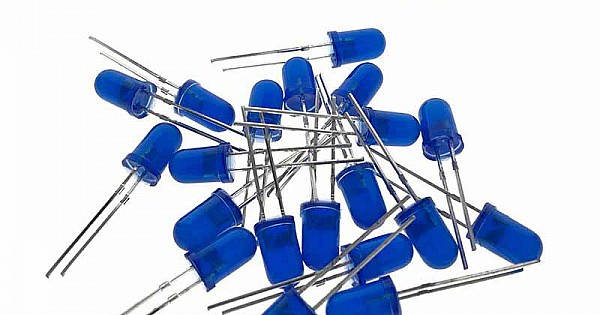 Blue LED 5mm Pack Of 100 (Light Emitting Diod)