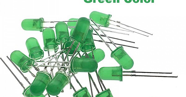 Green LED 5mm Pack Of 100 - FR302