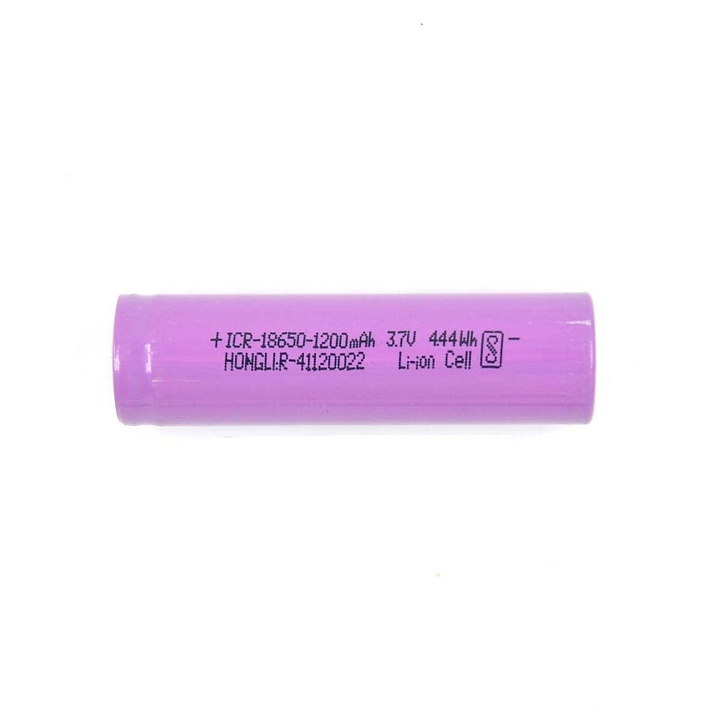 Li-Ion 18650 3.7V 1200mAh Lithium ion-Battery
