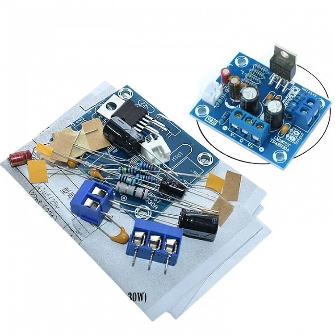 LM1875T Mono Audiophile Amplifier Board DIY kit