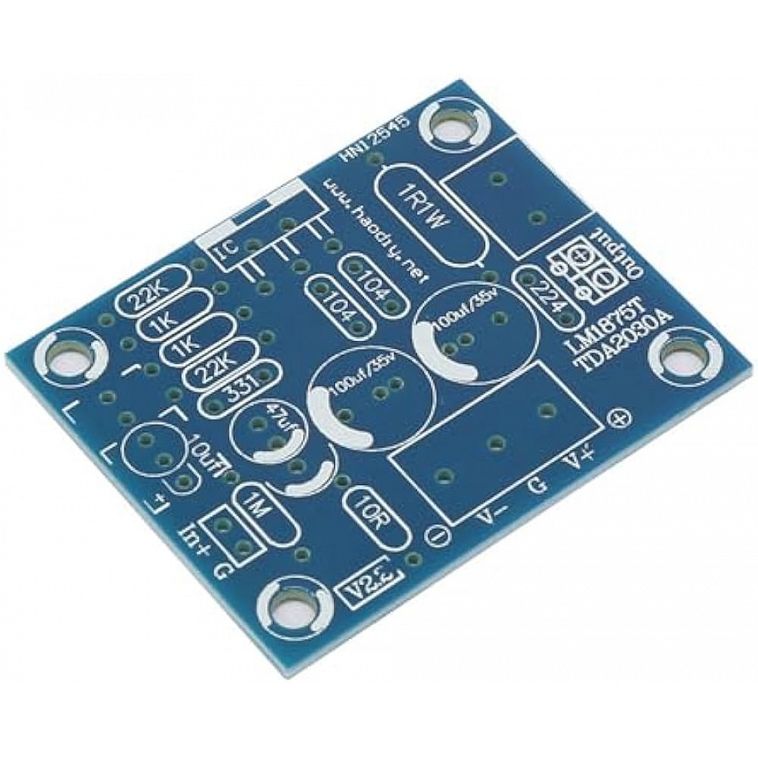 LM1875T Mono Audiophile Amplifier Board DIY kit