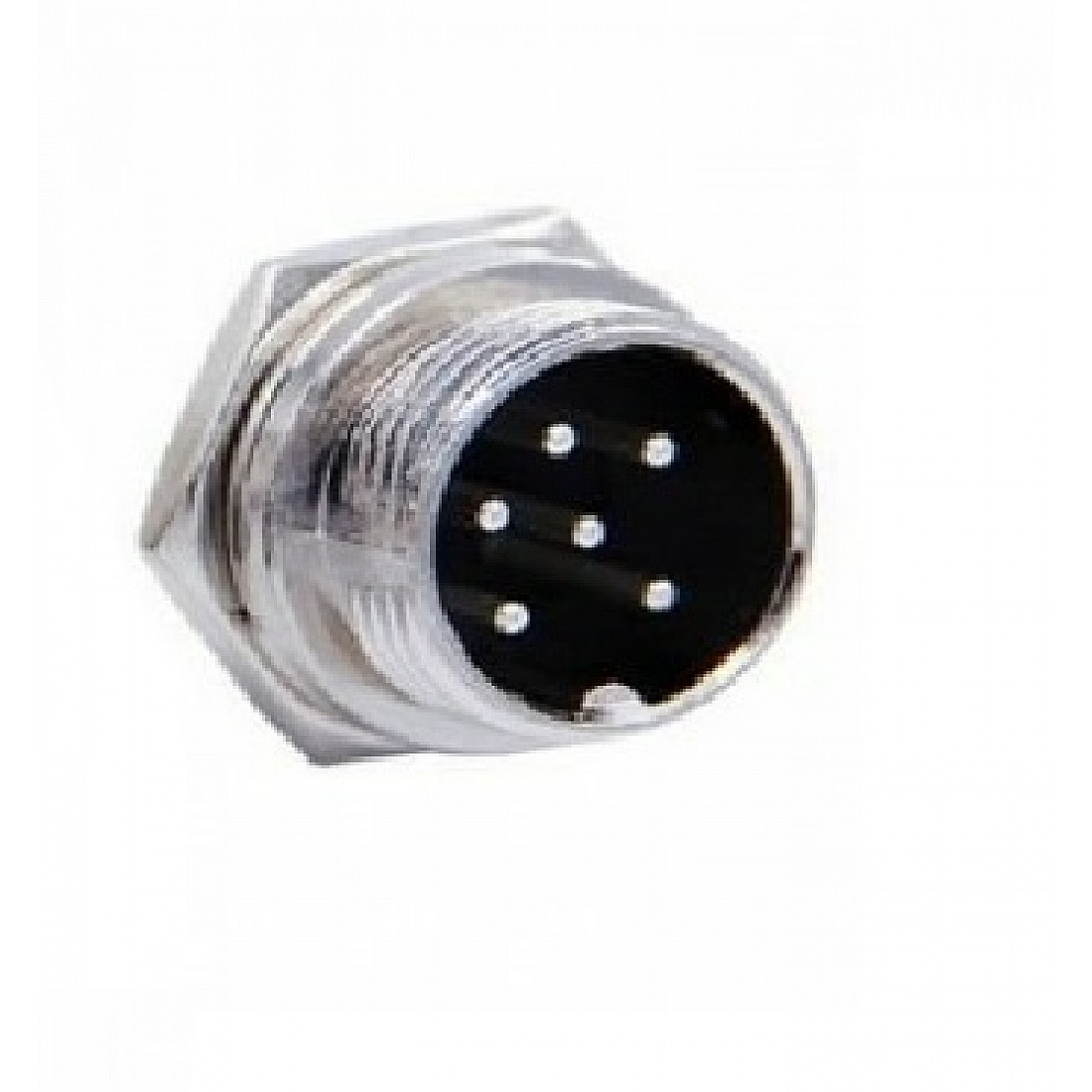 M12/GX12 6 Pin male Aviation Plug Connector