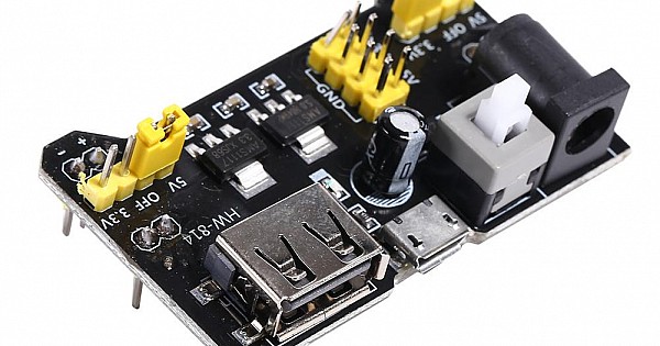 MB102 Breadboard USB/Micro Power Supply Module Dual USB Input Board