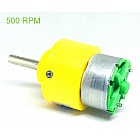DC 12V 500RPM Geared Motor High Torque 37GB-550 Gear Reducer Motor
