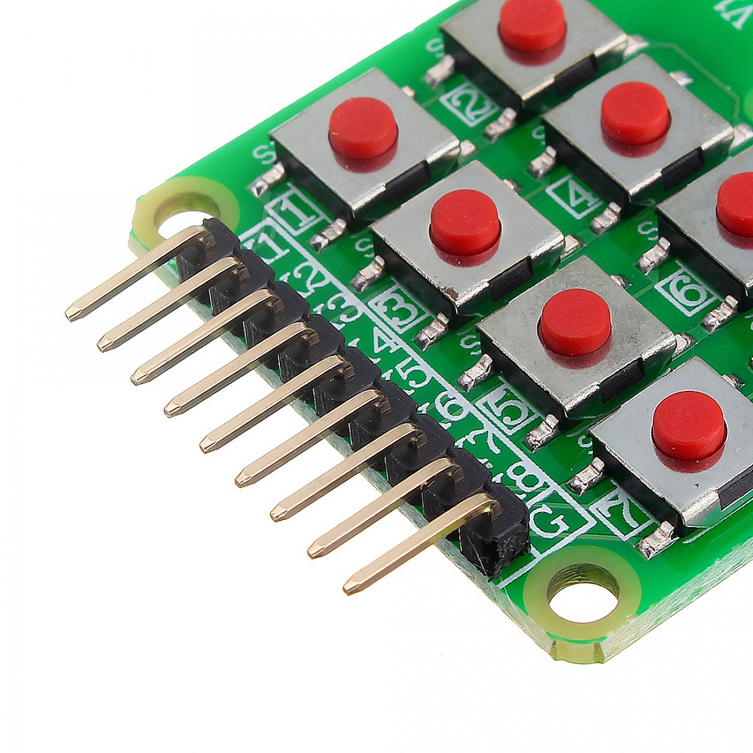 Micro Switch 2x4 Matrix Keyboard 8 Bit Keyboard Module