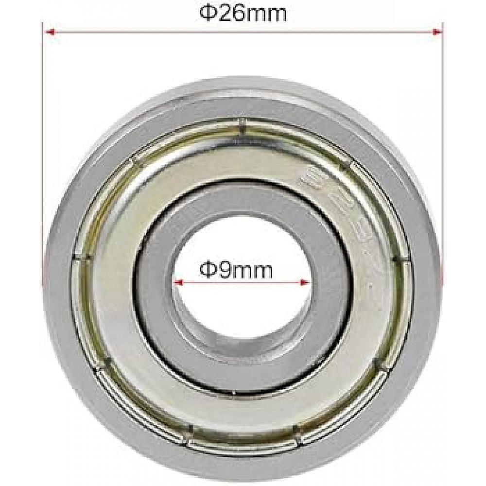 Mini Ball Bearing | 629ZZ(9x26x8)