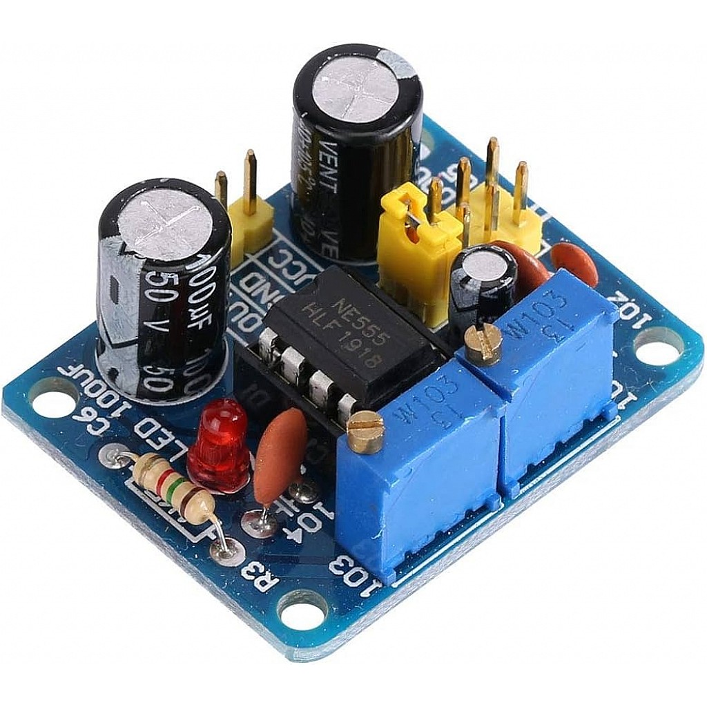 NE555 Pulse Module Frequency Duty Cycle Adjustable Square Wave ...