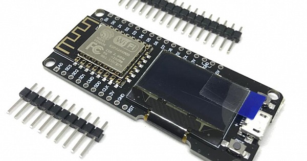 NODEMCU ESP8266 WIFI + 0.96 INCH OLED BOARD