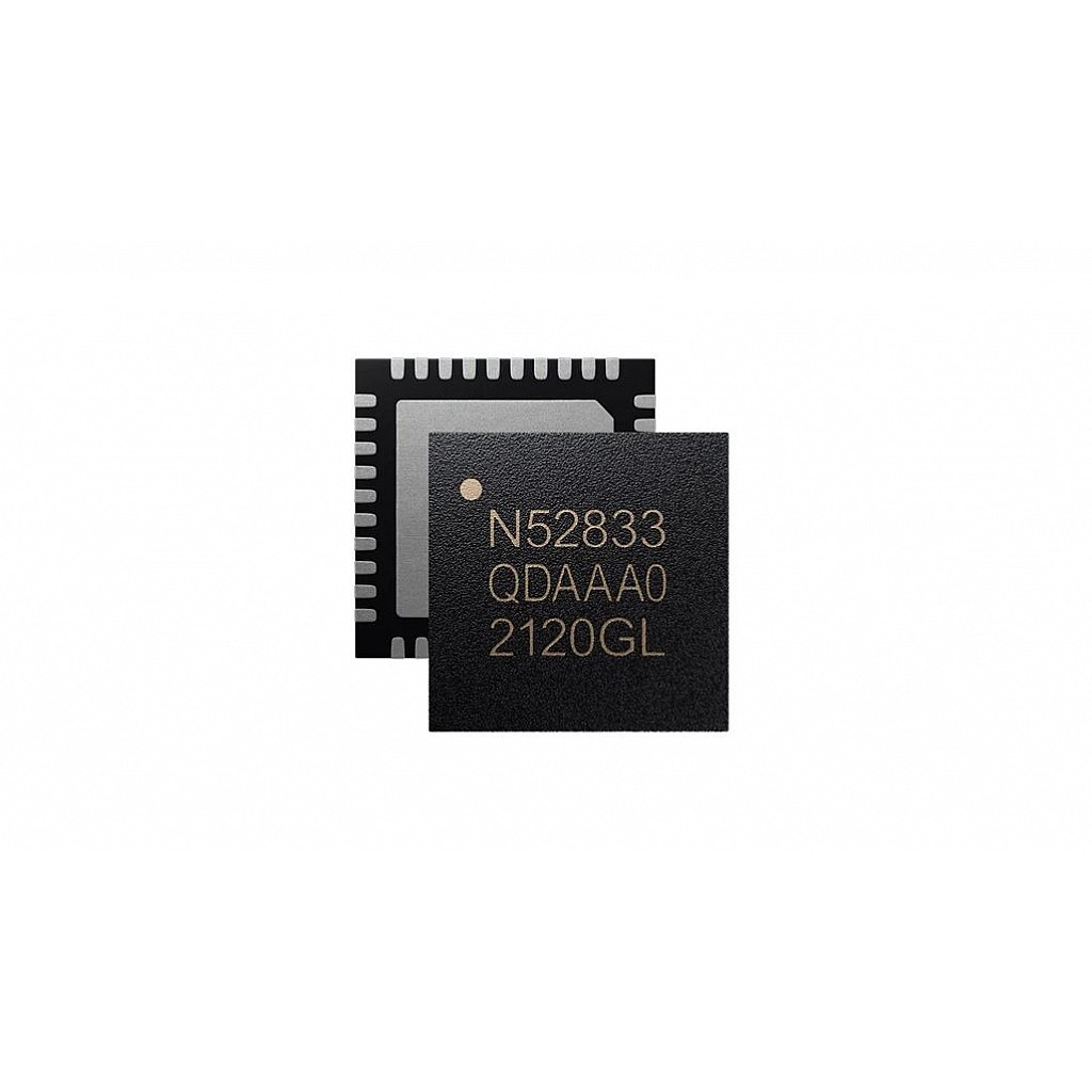 nRF52833-QDAA-R Bluetooth 5.3 SoC - QFN-40 - Nordic