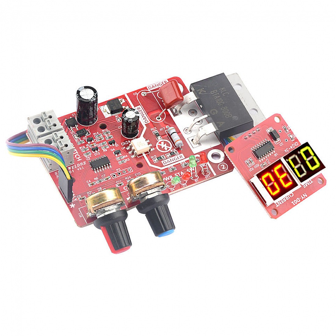 NY-D01 100A Digital Display Spot Welding Controller Board