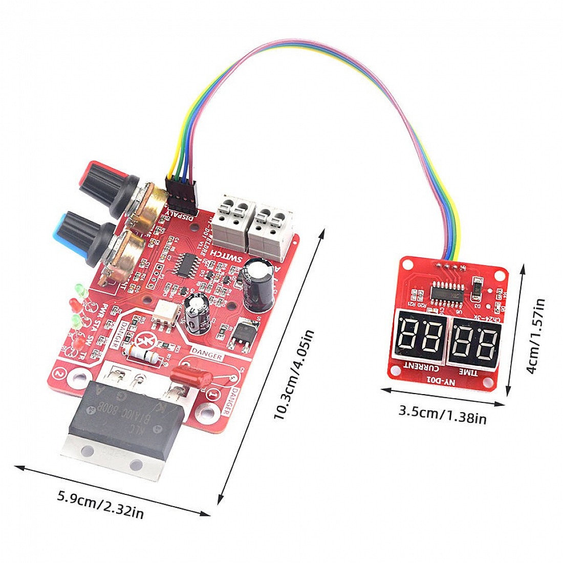 NY-D01 100A Digital Display Spot Welding Controller Board