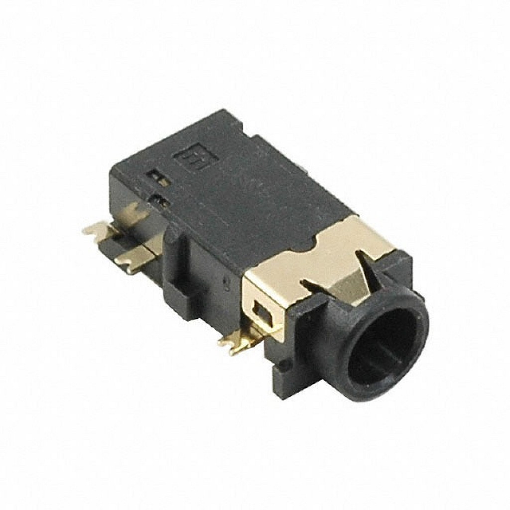 One-Button 3.5 Headphone Jack PJ-342B 6 Pin Audio Socket