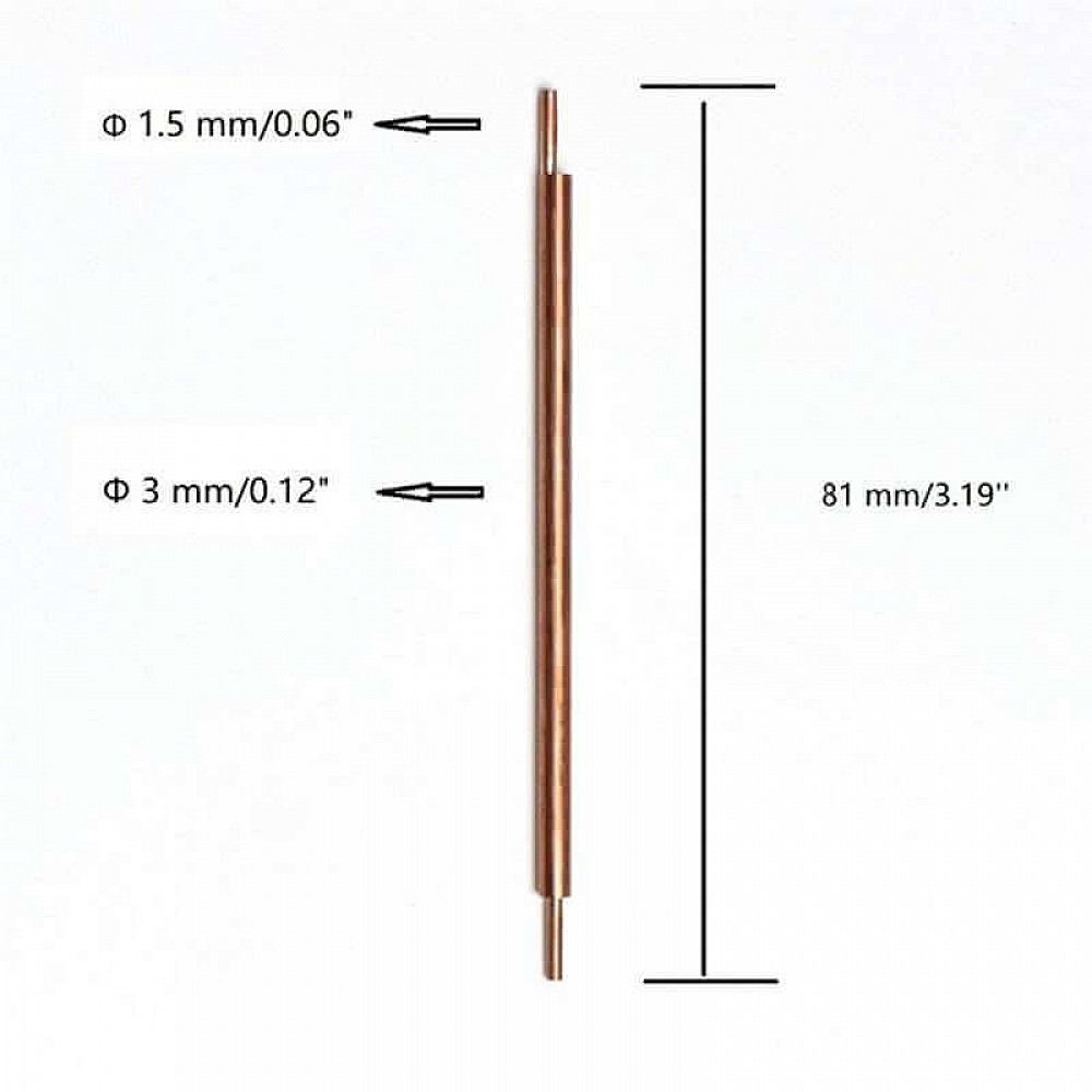 Pair Of 3mm Copper Spot Welding Needle