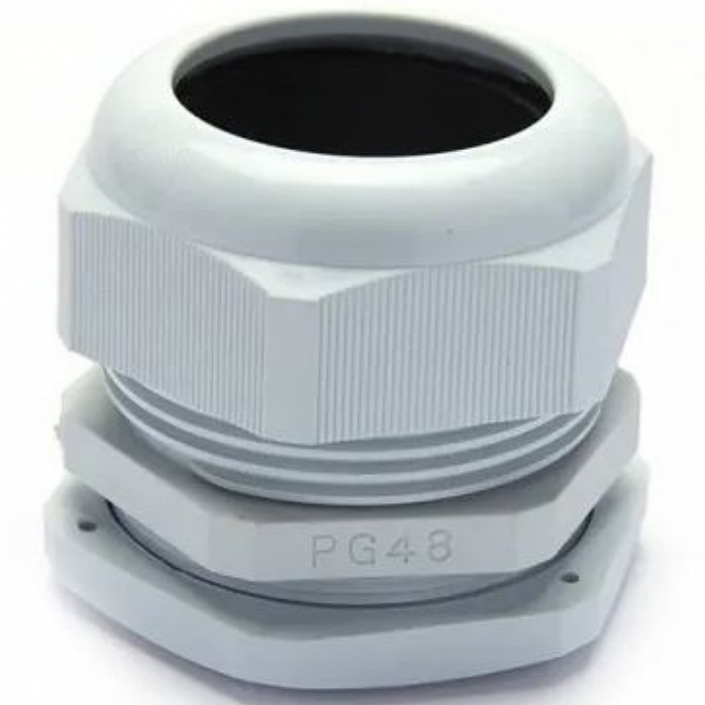 PG48 Waterproof IP68 Nylon Plastic Cable Gland Connector