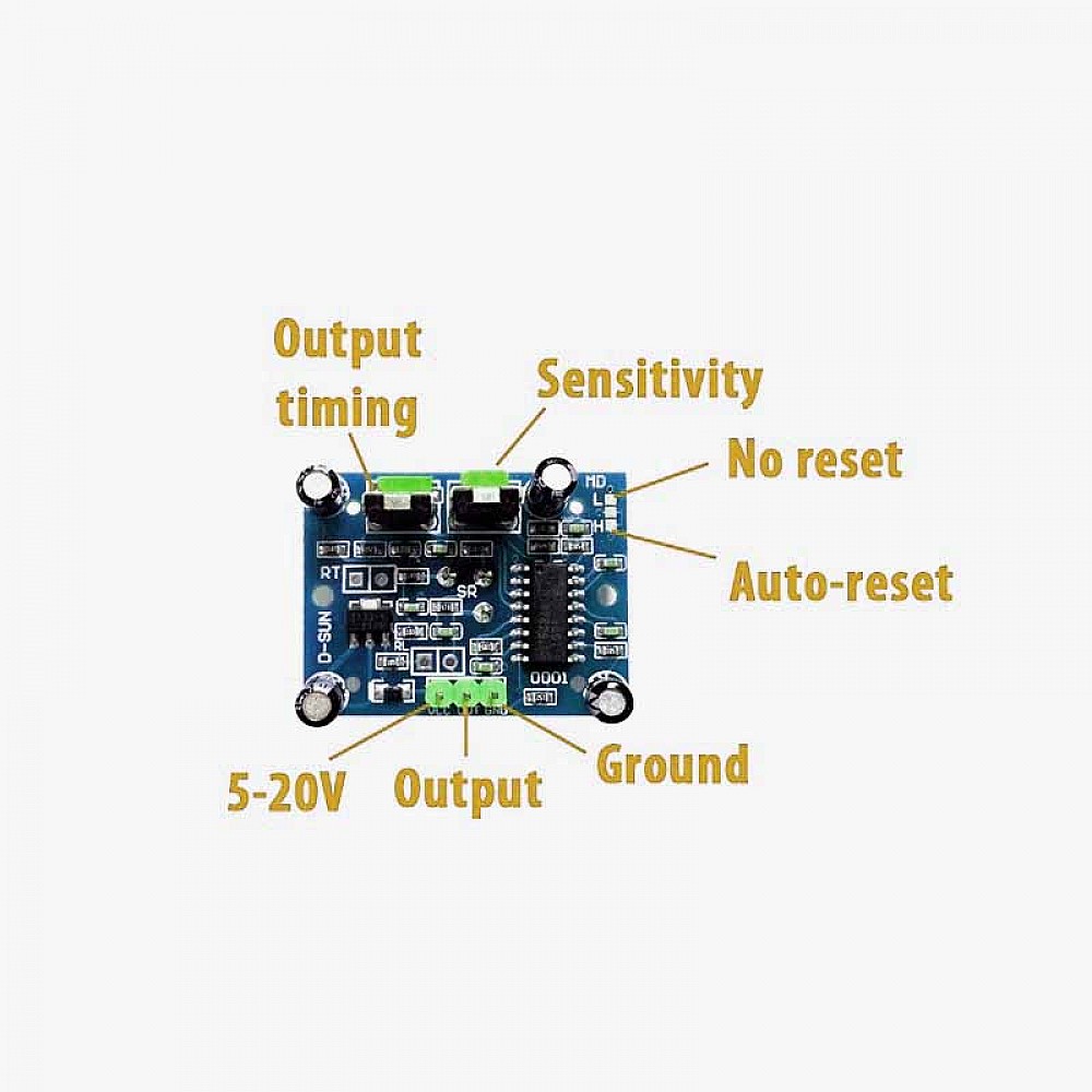PIR Motion Detector Sensor Module PIR Motion Detector Sensor Module