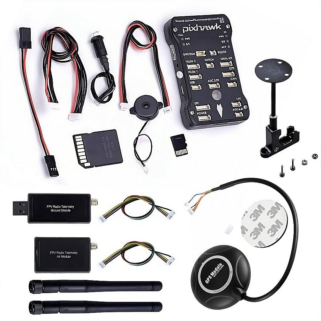 Pixhawk PX4 Autopilot 2.4.8 32 Bit Flight Controller kit With Telemetry ...