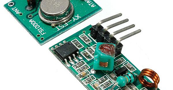 433Mhz RF Transmitter With Receiver Kit For Arduino