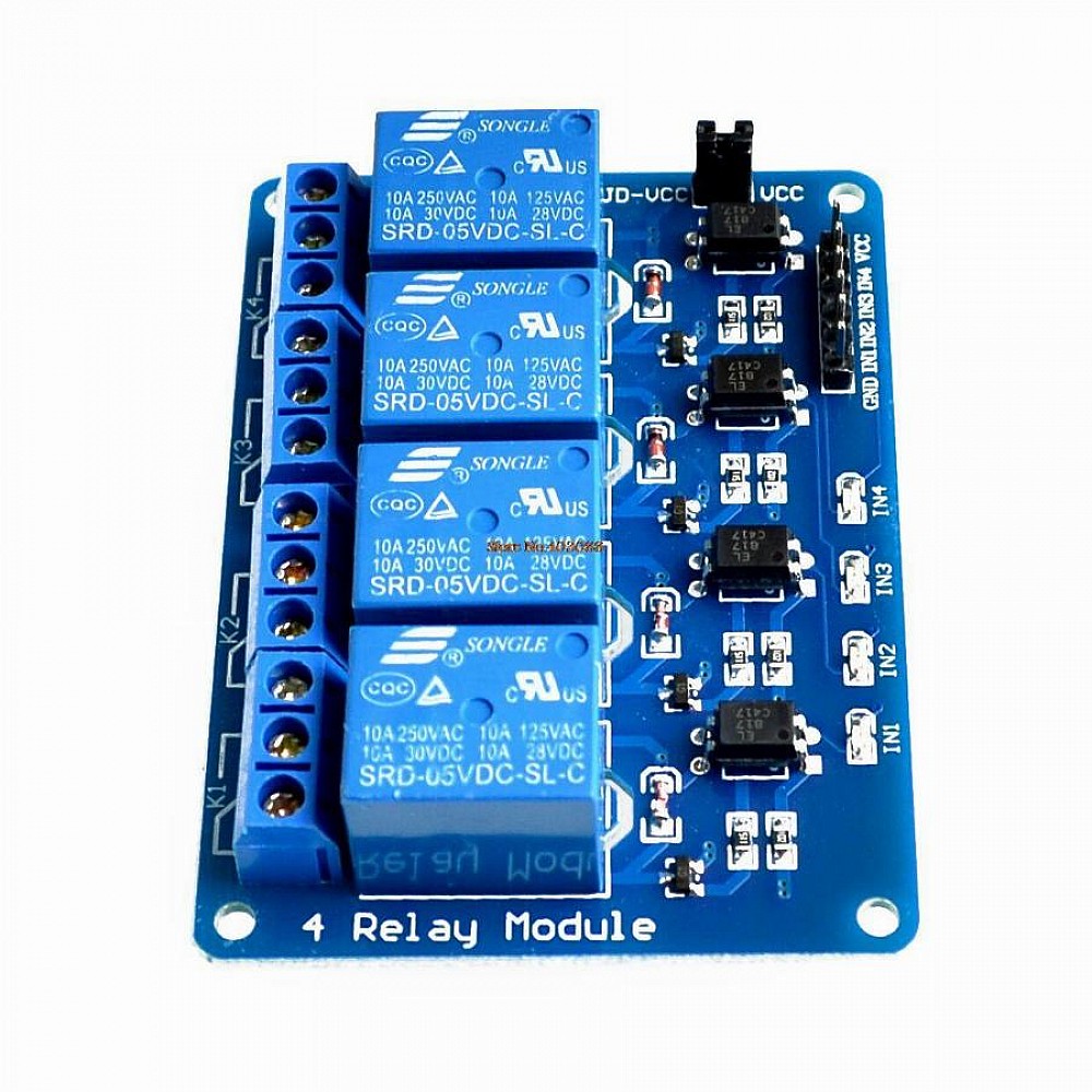 5v 4 Channel Relay Module