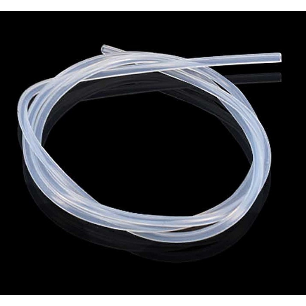 PTFE 4x6mm Transparent Teflon Tube for 3mm 3D Printer Filament - 1 Meter