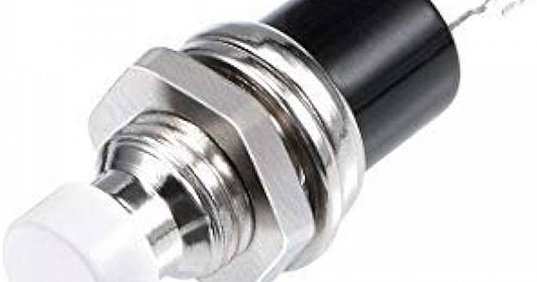 Push Break White Button Switch PBS-110