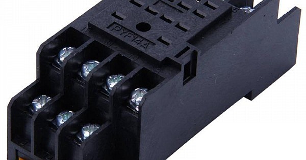 PYF14A 14 Pin DIN Rail Power Relay Socket Base MY4NJ PYF14A 14 Pin DIN Rail Power Relay Socket Base MY4NJ