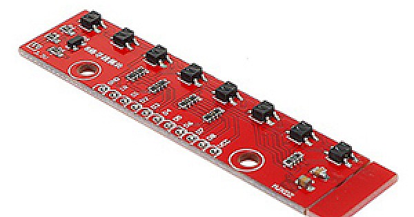 QTR-8RC Line Following Reflectance IR Sensor Array