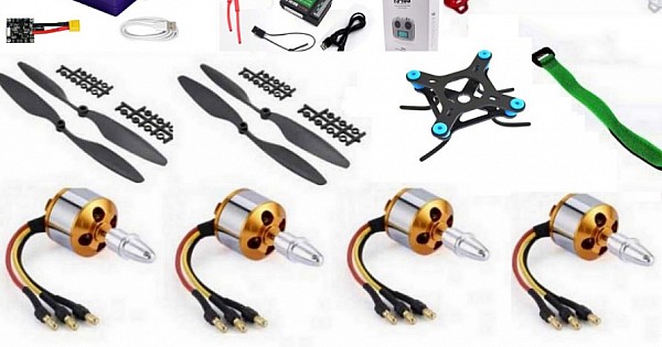 Quadcopter Drone Combo with radiolink Crossflight Kit (Motor + ESC ...