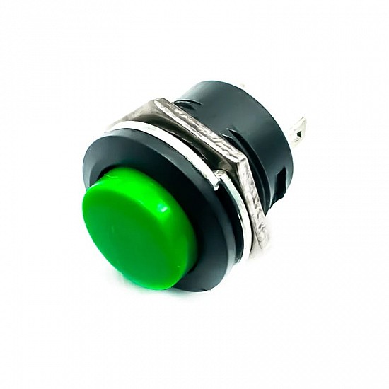 R13-507 Self-reset Button Switch |16MM | Green