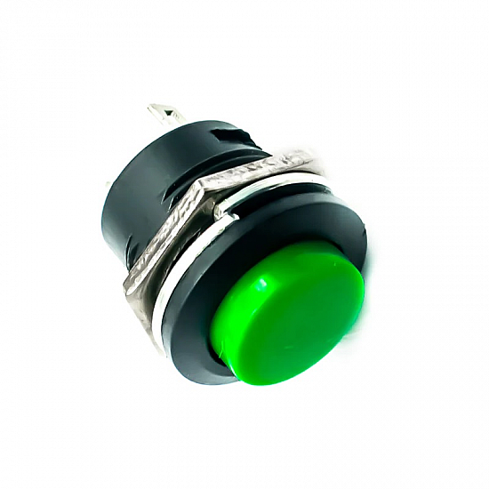 R13-507 Self-reset Button Switch |16MM | Green