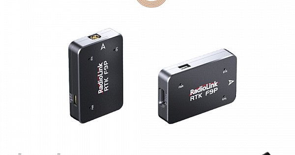 Radiolink RTK F9P(RTK Receiver) -Base Station & Rover Kit