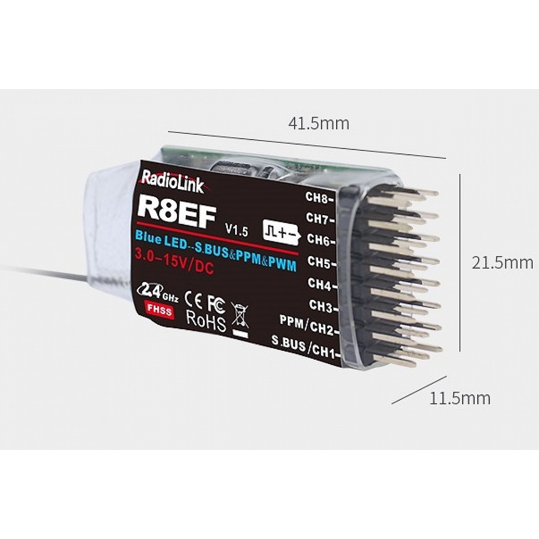 Radiolink T8FB(BT) with R8EF 8 channel receiver Bluetooth mobile ...