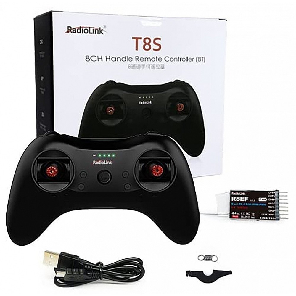 Radiolink T8S(BT) 8 channels Handle Remote Controller with R8EF 8 Channels Receiver
