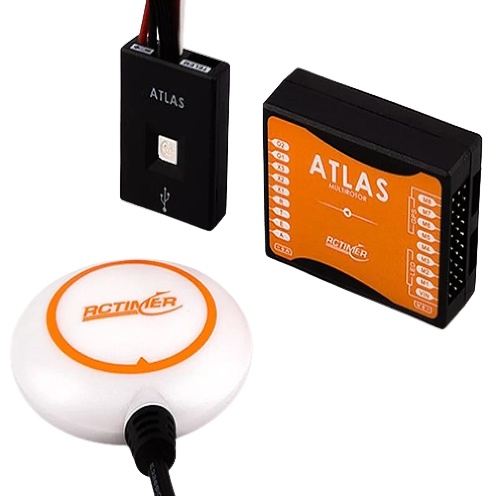 RCTIMER Atlas Multirotor AutoPilot System with 6-8 Axis GPS flight ...