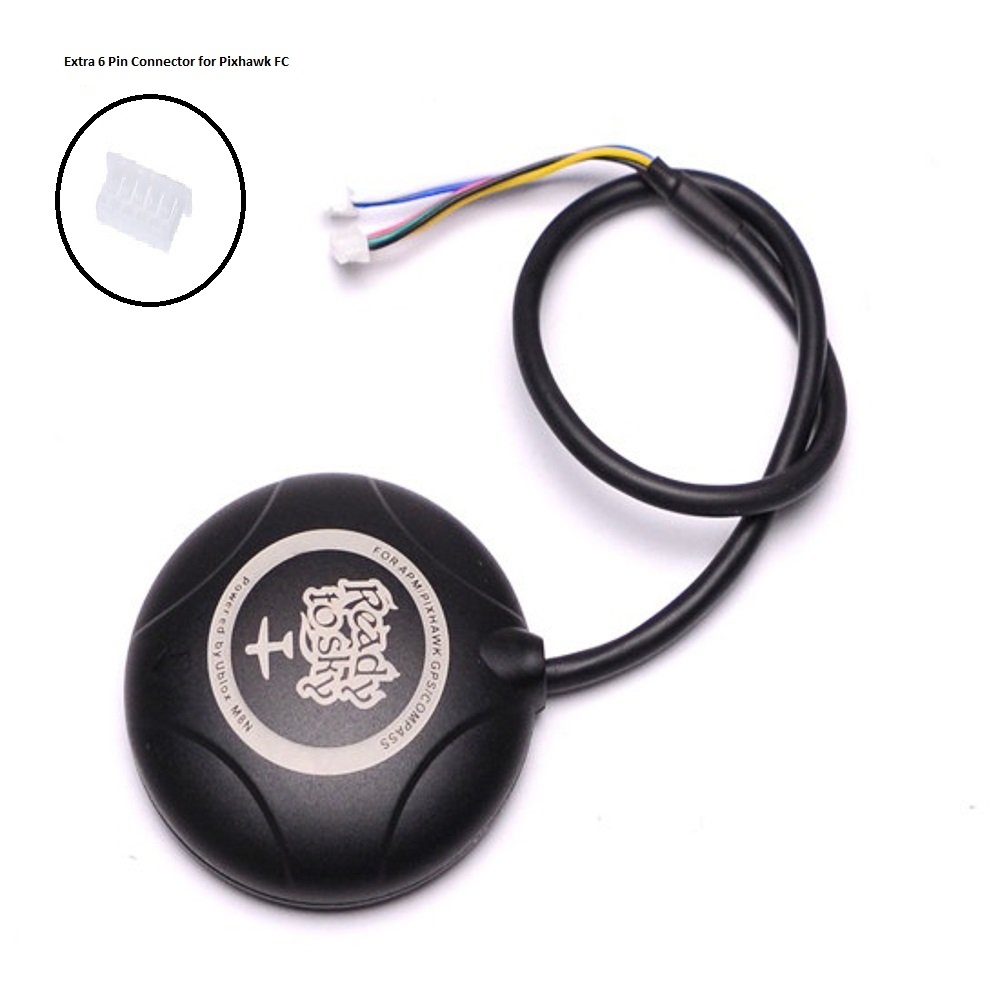 Readytosky Ublox NEO-M8N GPS with Compass for APM with Extra Connector ...