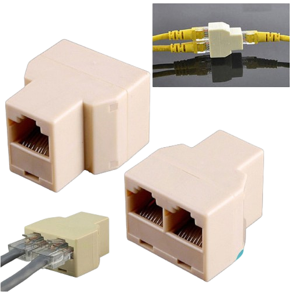 RJ45 Network tee header