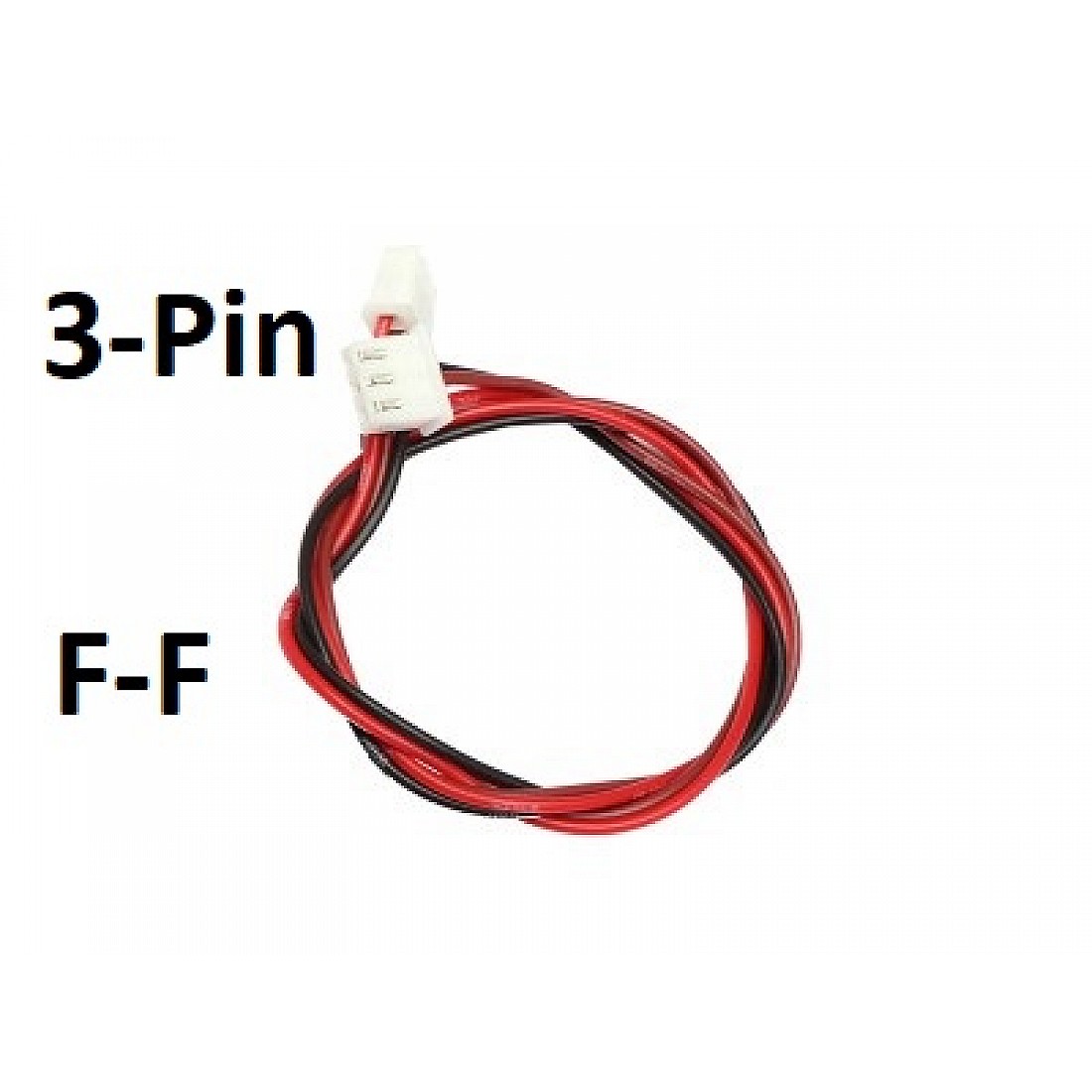 3 Pin RMC Female to Female Connector Wire - FR-07-054