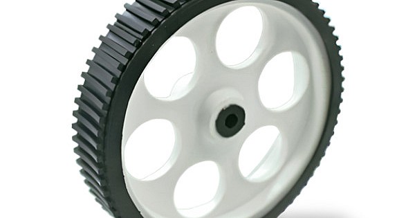Robot Wheel 10 x 2 cm for Motors