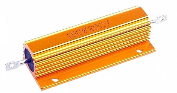 RX24 100W-20Ω Aluminum Metal Shell Case Wirewound Resistor