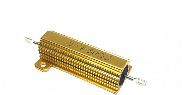 RX24-50W-50Ω Aluminum Metal Shell Case Wirewound Resistor