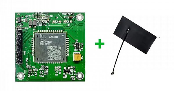 SIMCom A7680C-LNNV 4G Cat1 Module with GPS & Voice