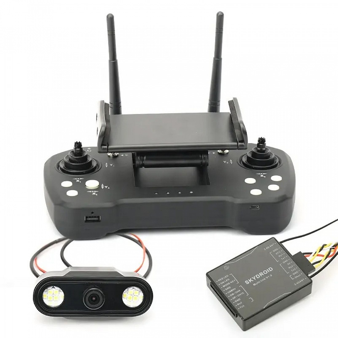 SKYDROID T12 2.4GHz 12CH Remote Control with Camera