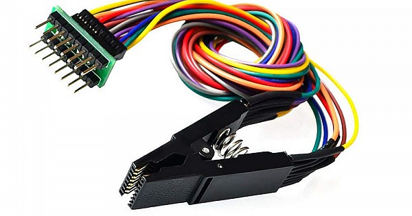 SOP16 IC Programmer Test Clip Welding Wire with Plate