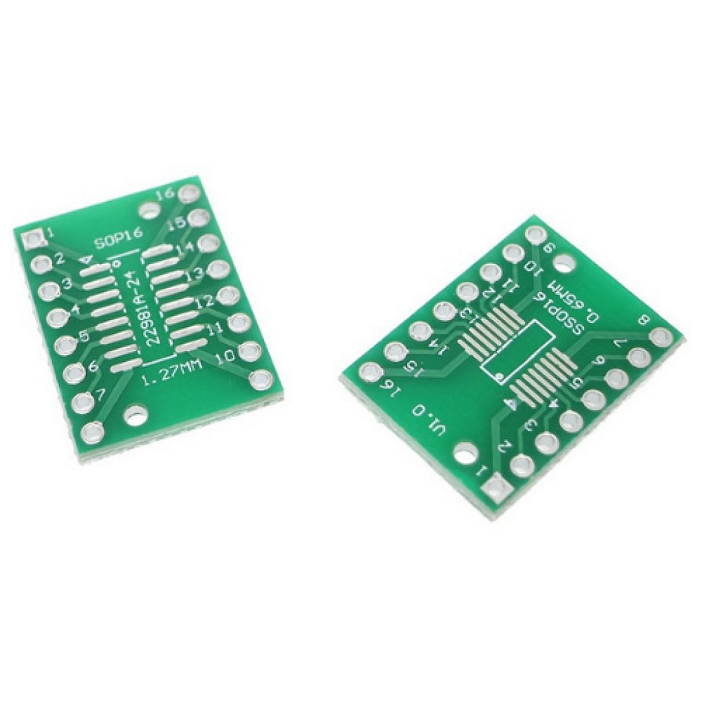 SOP16 Transfer to DIP16 IC Adapter Plate PCB Board