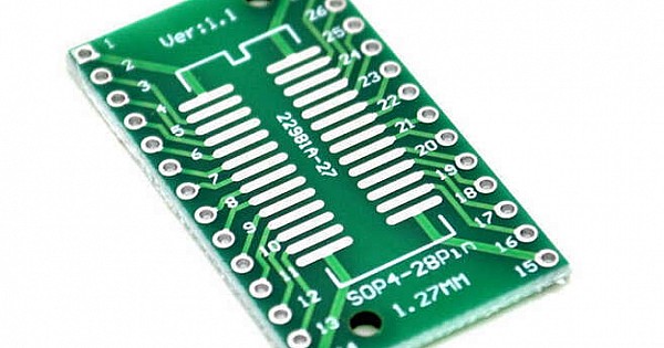 SOP28 to DIP28 Adapter Converter PCB Board