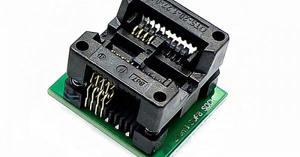 SOP8 DIP8 SA602 Golden Plated IC Test Adapter Socket 150mil