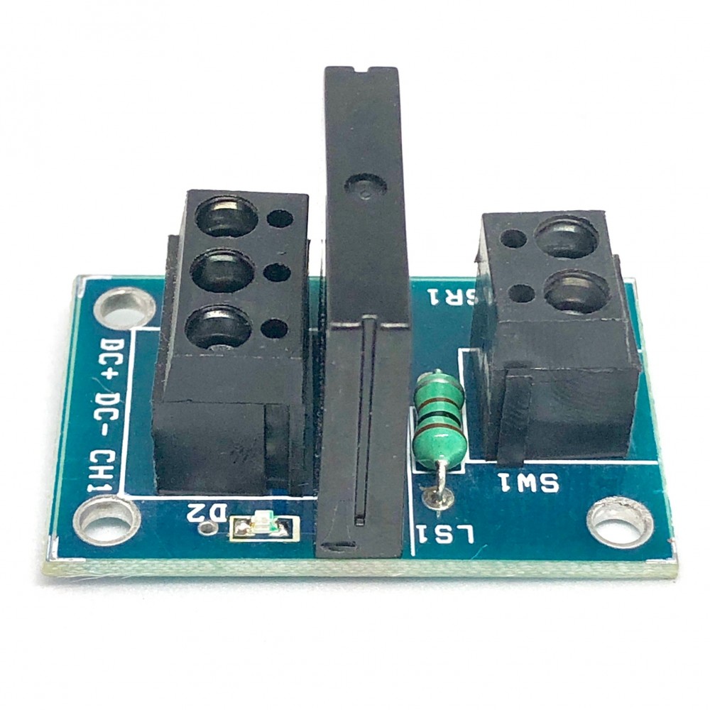 5V 1 Channel SSR Relay Module (Solid State Relay Module) with Fuse Sensor