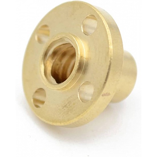 T8 Lead Screw Round Flange Nut 8mm Pitch